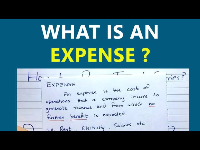 Expenses Meaning Fixed Expenses Meaning, Defination, & Examples