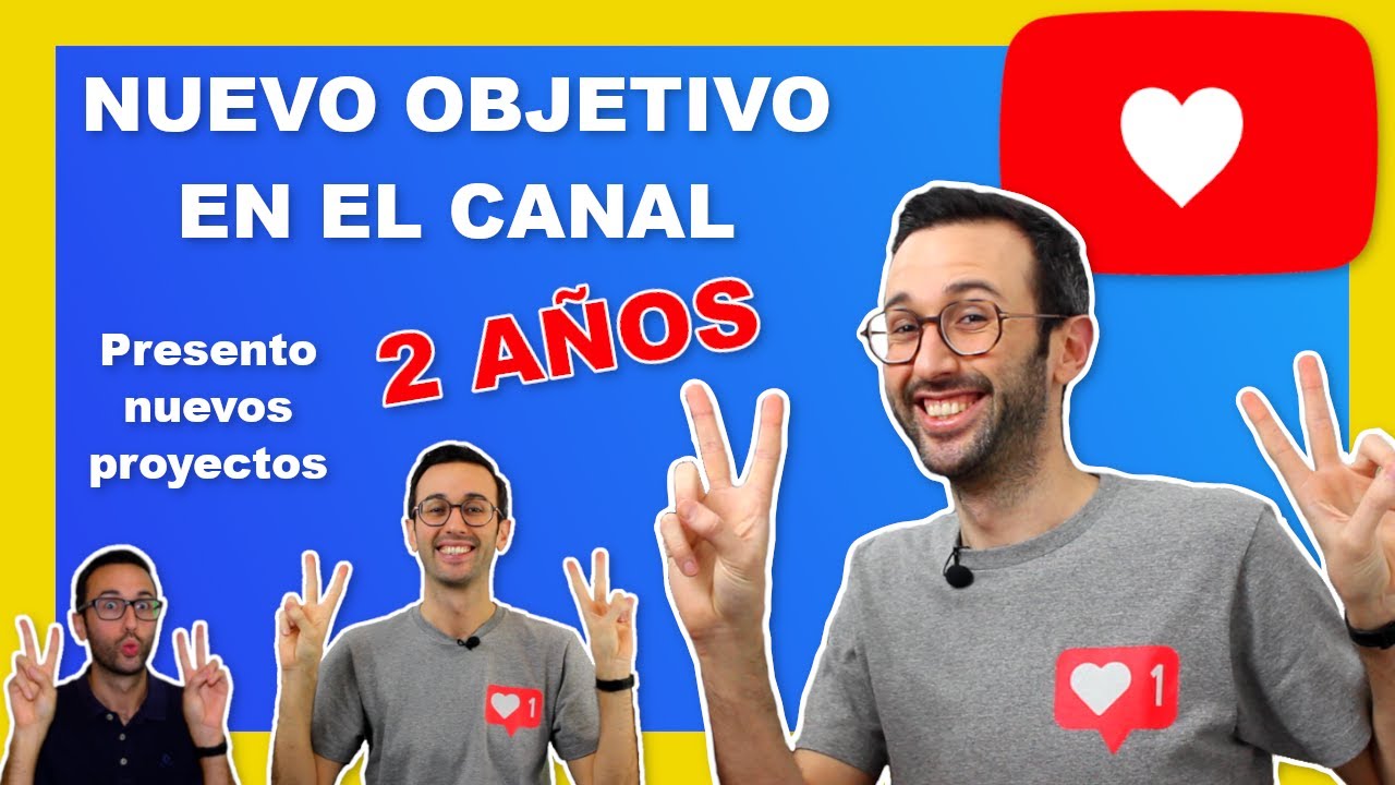 🎂 2 años en YouTube 🎂 Lo que vendrá en este canal 🤑 ¡Nuevo objetivo y ...