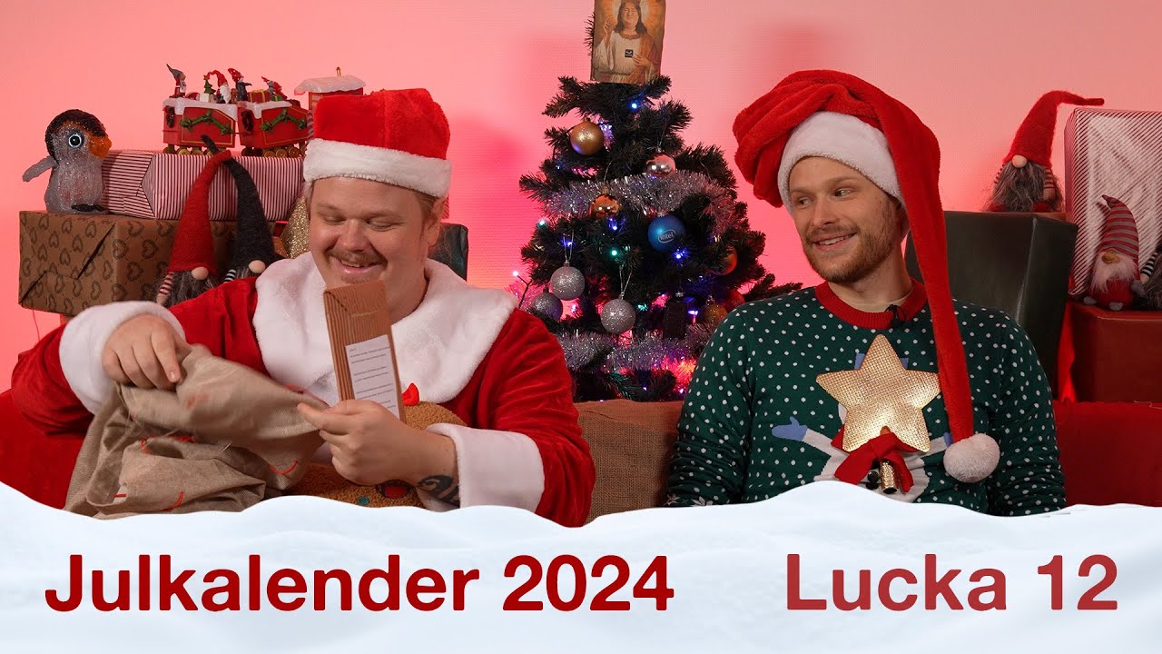 Lucka 12 - Inets Julkalender 2024 🎅🏼 God Jul önskar Kingston - YouTube