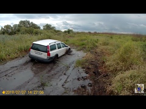 Вольво xc70 на бездорожье off- road!
