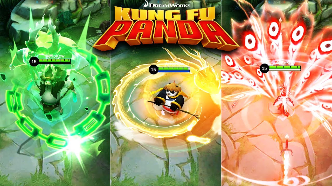 I got all the kung fu panda skins - YouTube