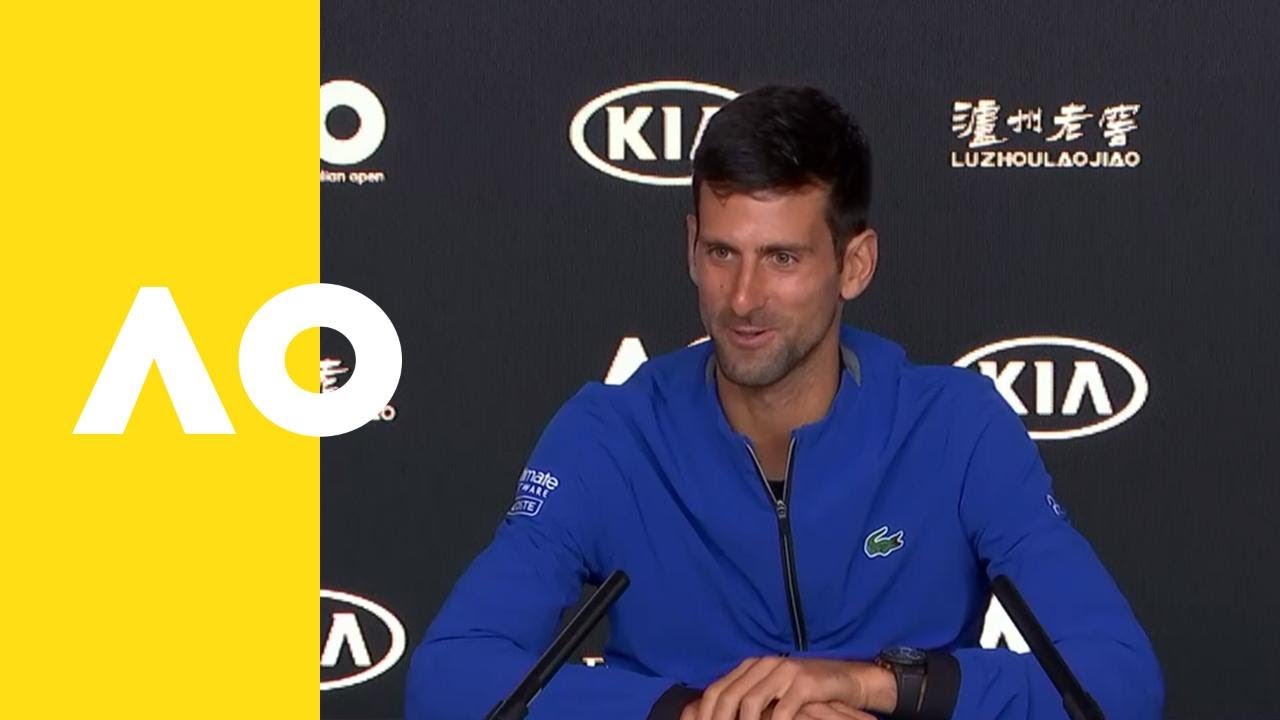 Novak Djokovic press conference (QF) | Australian Open 2019 - YouTube