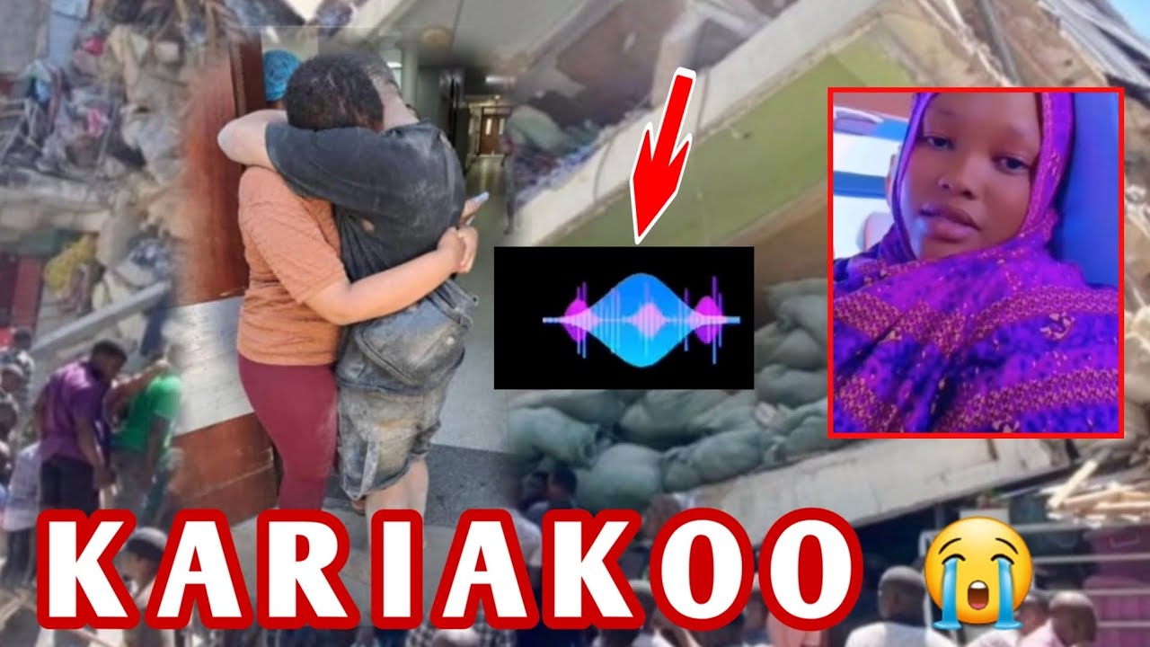 SAUTI YA DADA ANAYELIA KWA UCHUNGU AKIOMBA MSAADA CHINI YA KIFUSI ...