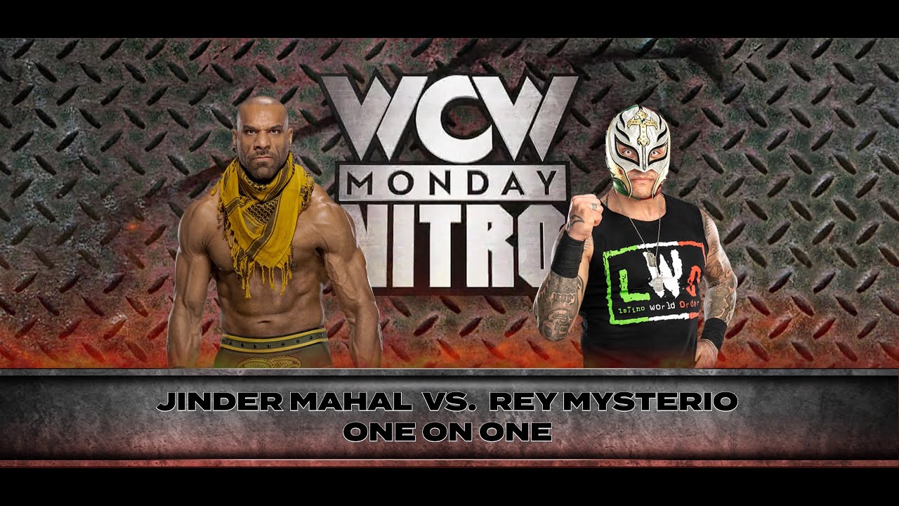 Jinder Mahal vs. Rey Mysterio - YouTube