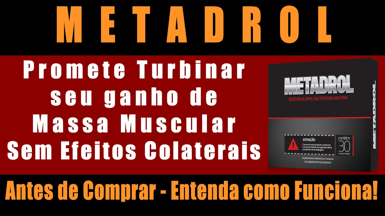 Metadrol - Como Funciona e onde comprar Metadrol? - YouTube