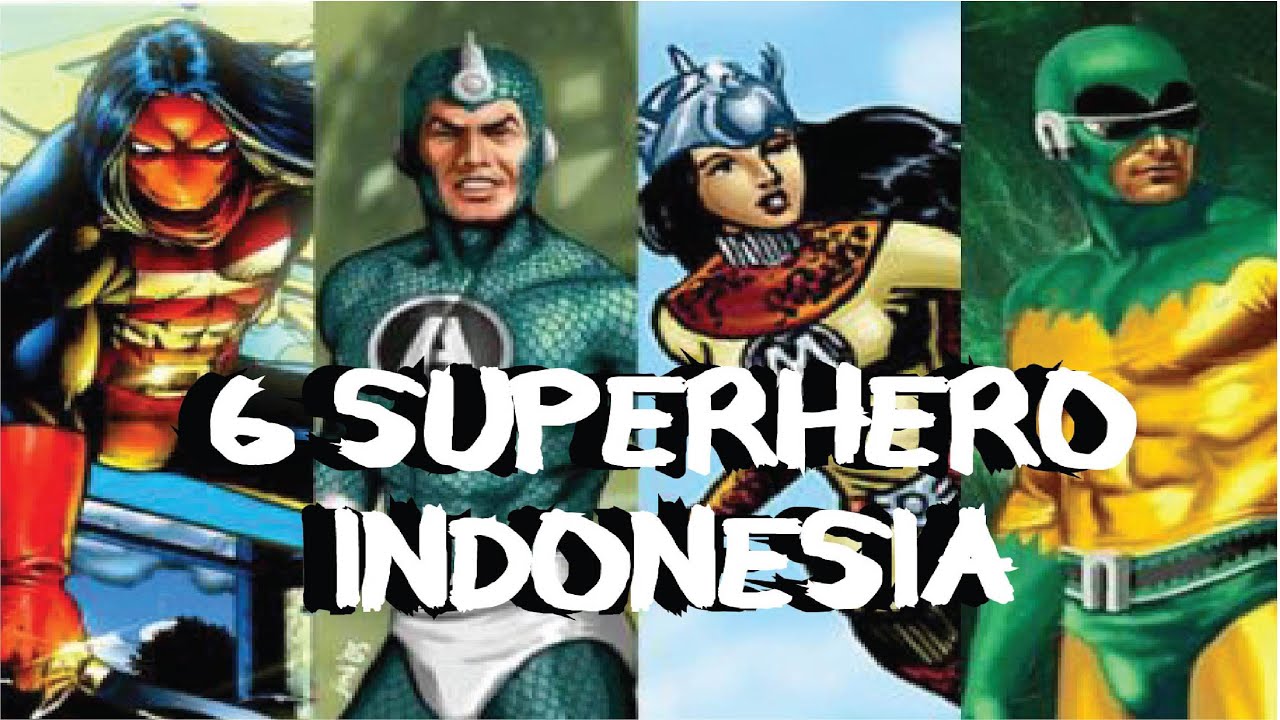 6 Superhero Indonesia Yang Di Gambarkan Ai | 4K | #super #ai # ...