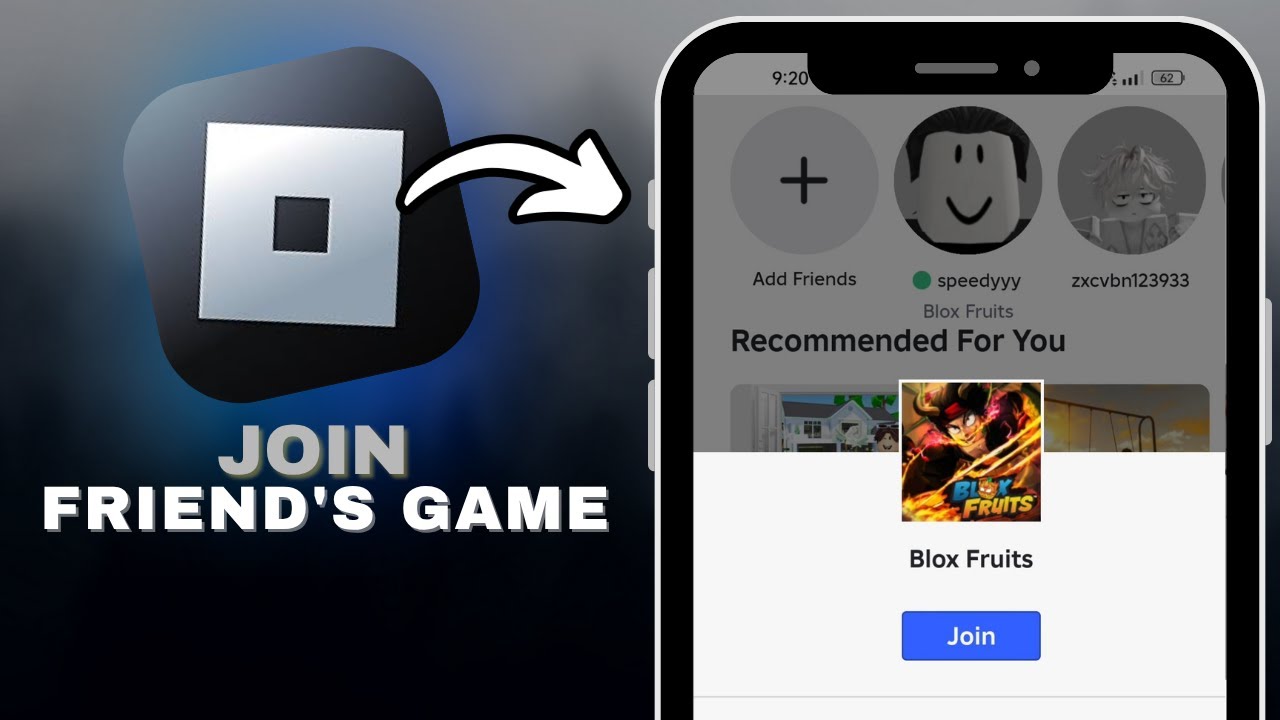How to Join a Friend’s Game in Roblox in SECONDS! - YouTube