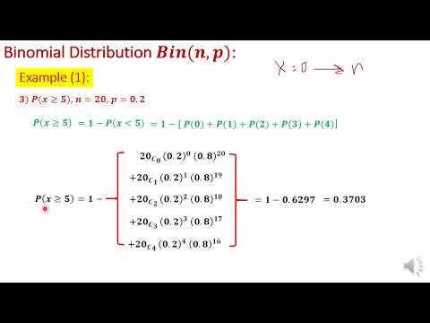 Week 11 Binomial and Poisson Distribution R - YouTube