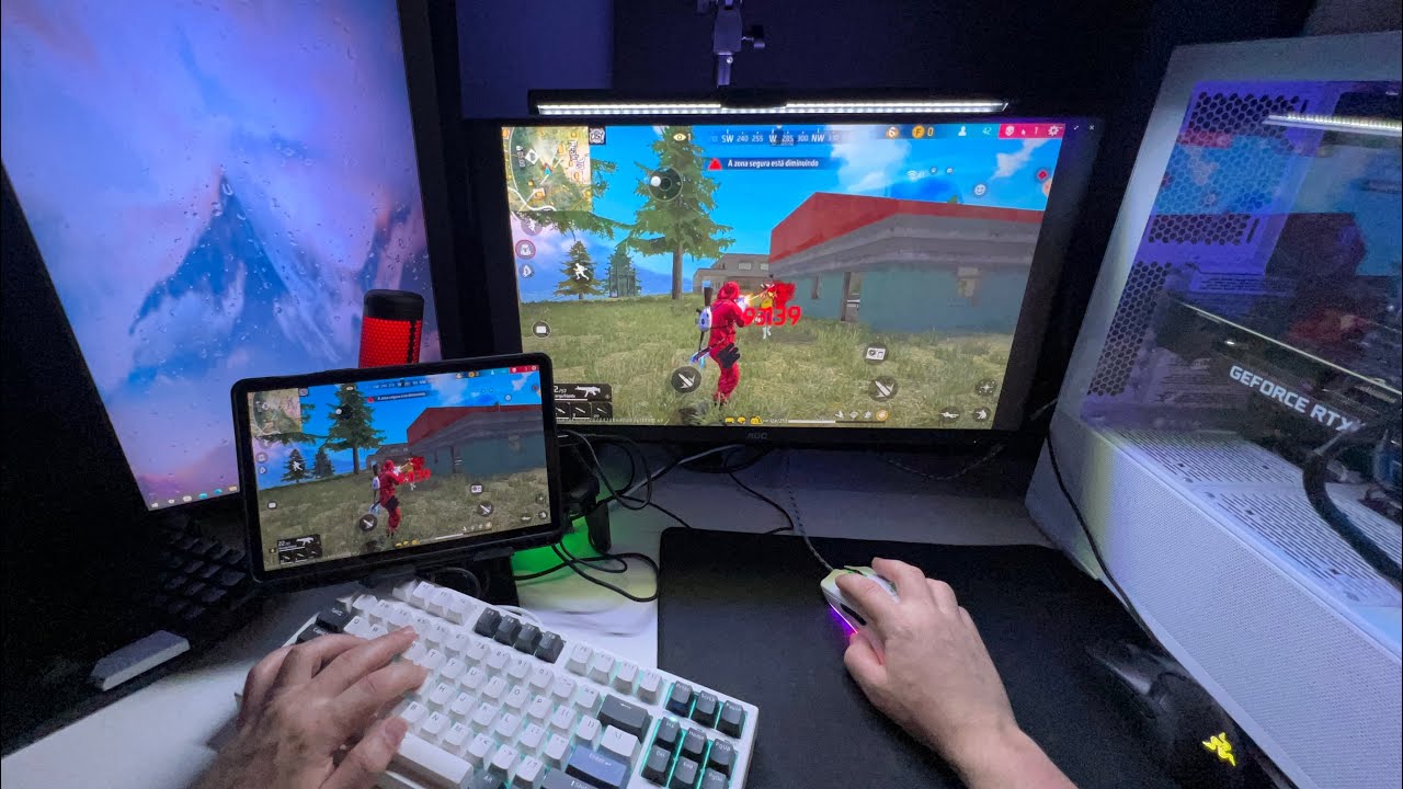 MOBILADOR VS PC GAMER ! O MELHOR VAI TE SURPREENDER Keyboard and mouse ...