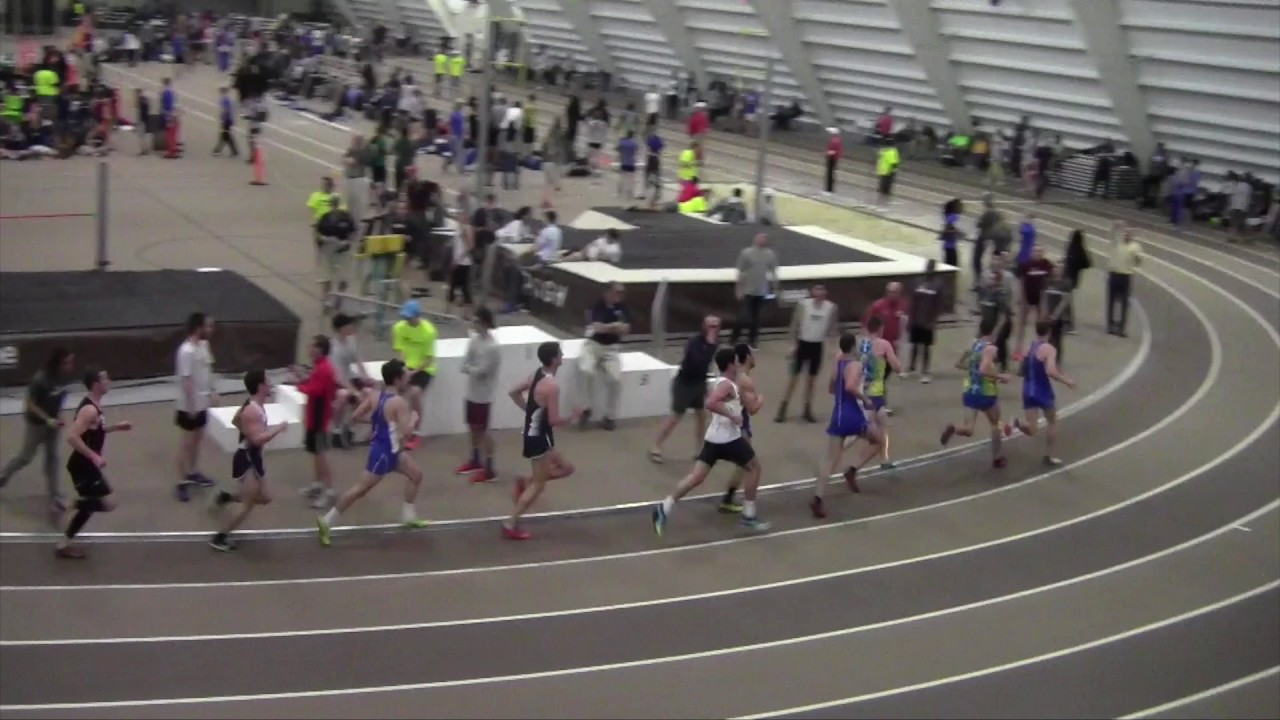 Men's 5000 Meter Run: 2017 MAC Indoor Track & Field Championships - YouTube