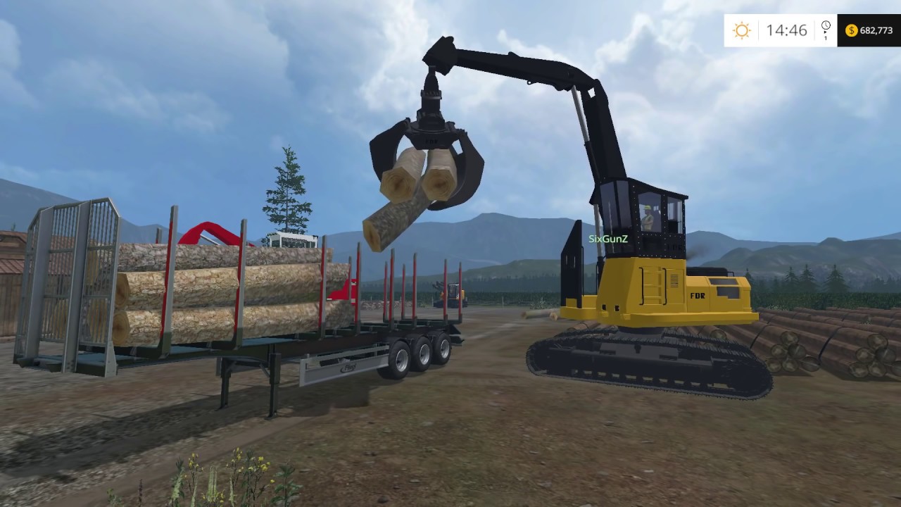 10/19/16 Live Streaming Farming Simulator 2015 Logging Multiplayer NOW ...