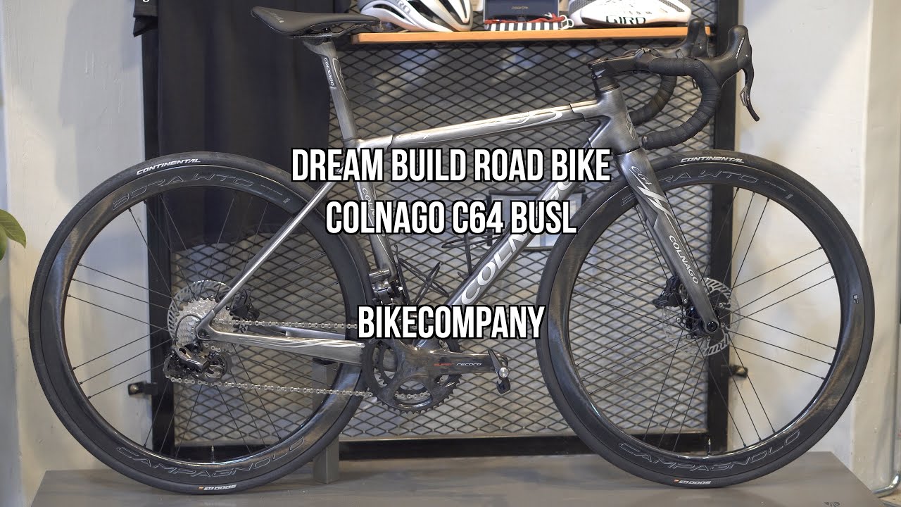 DREAM BUILD ROAD BIKE | COLNAGO C64 BUSL | 콜나고 C64 브러쉬드 메탈릭 실버 조립 | 바이크 ...