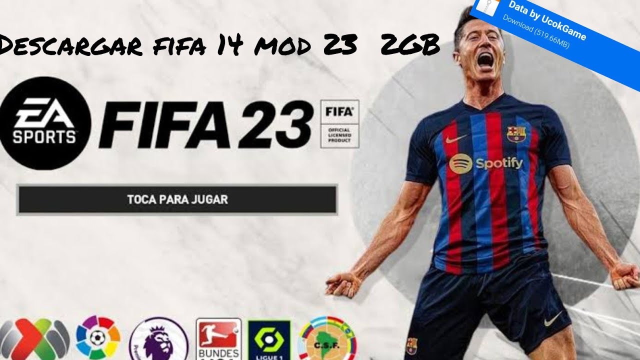 descargar FIFA 14 mod 23 para Android - YouTube