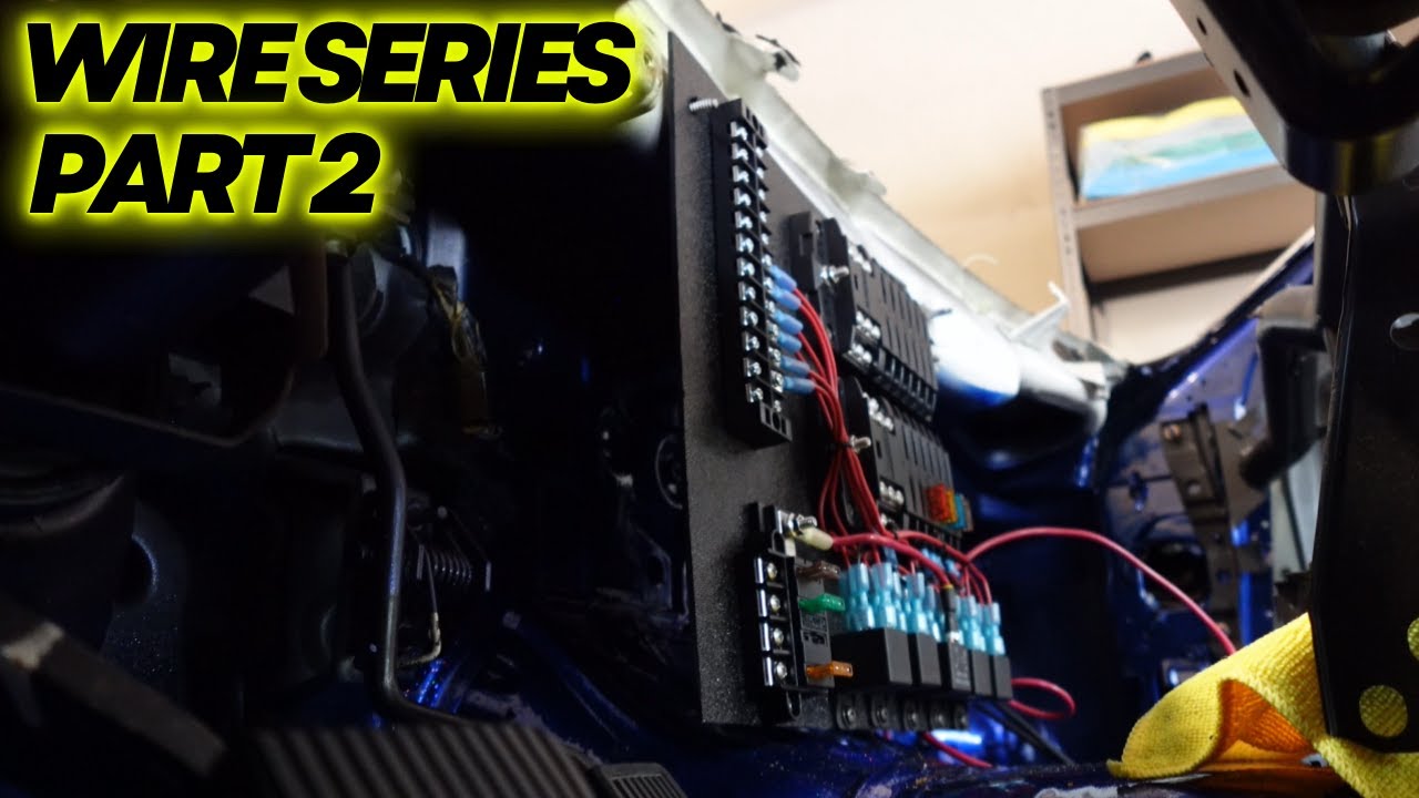Mounting The Fuse/Relay Panel in Car - S14 Custom Wiring | Part 2 - YouTube