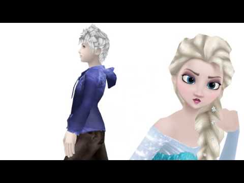 [MMD] DADADA Elsa Y Jack Frost [Motion Data] - YouTube