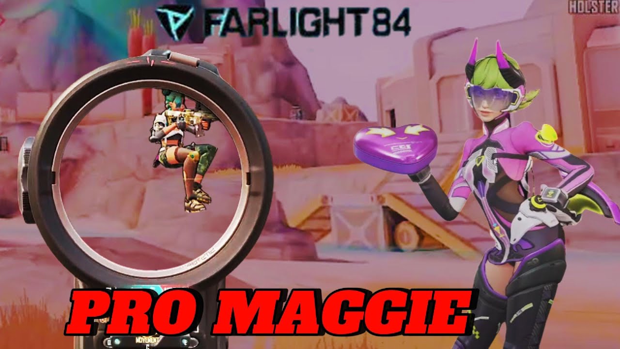 MAGGIE IS UNSTOPPABLE- PRO MAGGIE - FARLIGHT 84 GAMEPLAY - YouTube