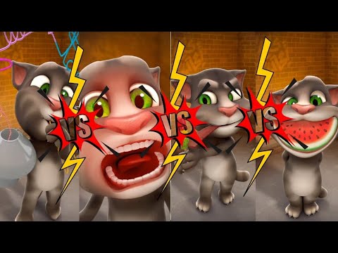 My talking tom Vs Tom Vs Tom and Tom #shorts#funny#viral#amazing#tom# ...