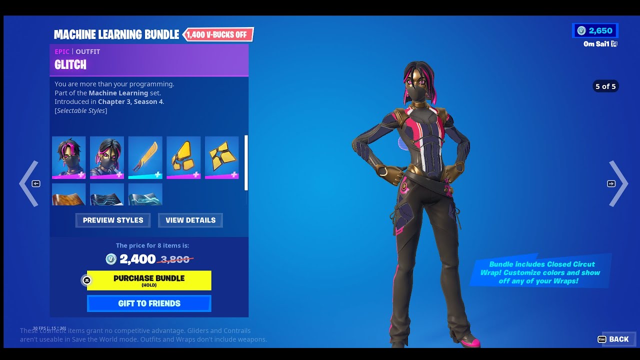 Fortnite Item Shop MACHINE LEARNING BUNDLE IS BACK! (7th June,,2023 ...