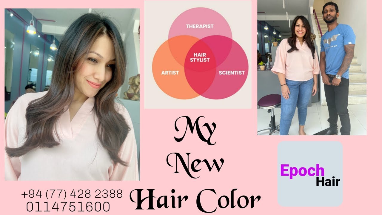 My New Hair Color | Epoch Hair | Aravinda_hairperfectofficial - YouTube