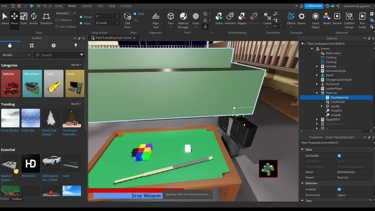 Paint Everything Red 2 Devlog 2 - YouTube