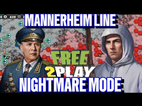 MANNERHEIM LINE NIGHTMARE DIFFICULTY FREE TO PLAY TUTORIAL - YouTube