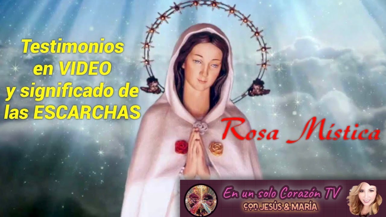 Rosa Mística, Testimonio en VIDEO y significado de las ESCARCHAS - YouTube