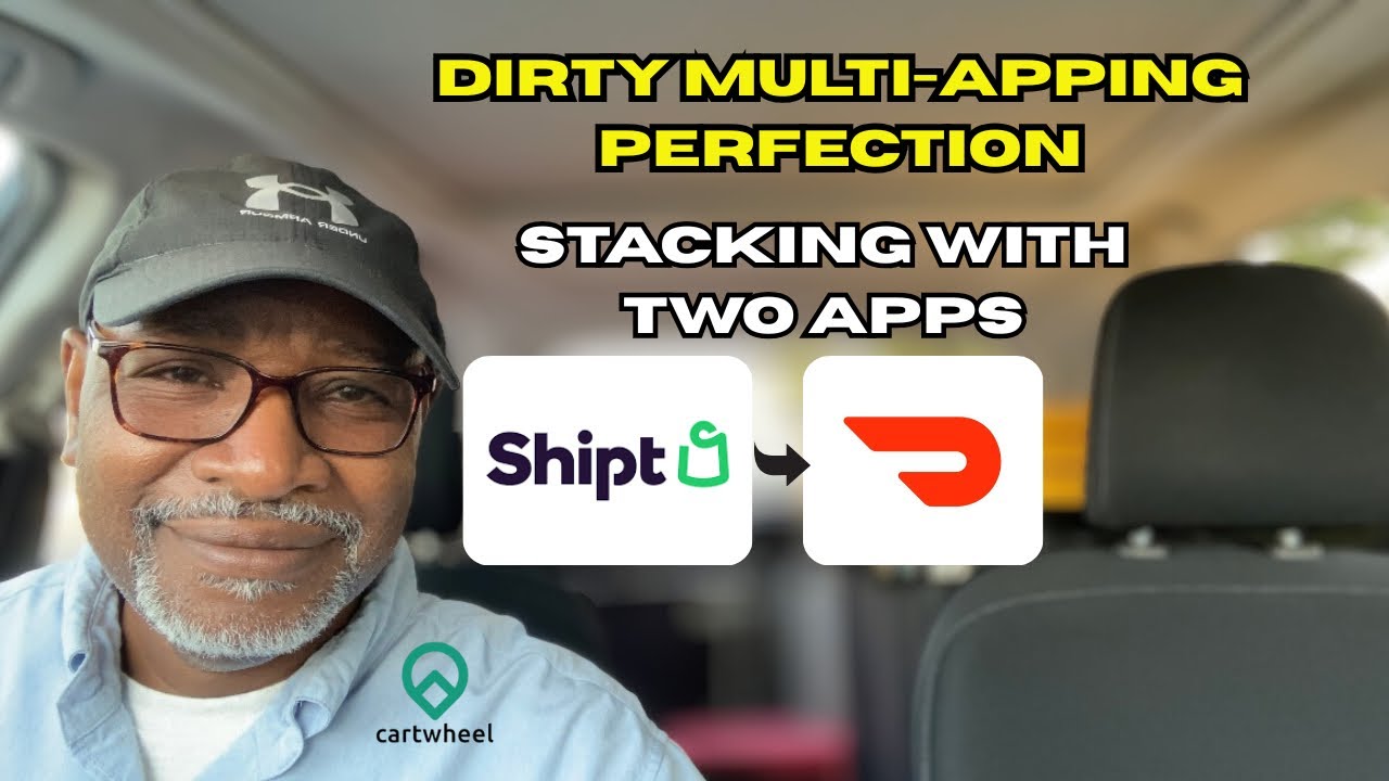 Stacking Orders With Two Apps=Dirty Multi-Apping Perfection│Uber Eats │DoorDash │Cartwheel ...