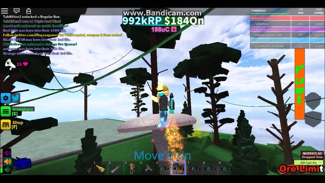 Roblox: Miners Haven: 5/7/16 Masked man location & Jetpack location - YouTube