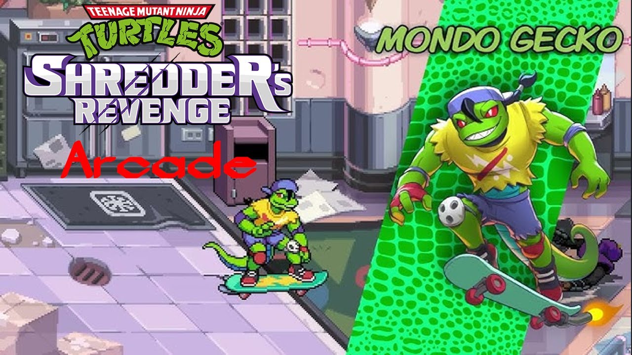 TMNT Shredder's Revenge - Arcade (Mondo Gecko) - YouTube