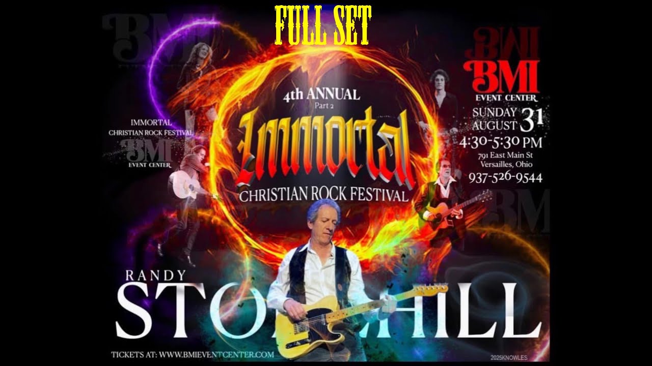 Randy Stonehill - Full Set - Immortal Festival - BMI Event Center ...