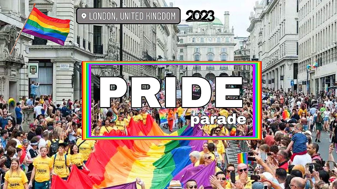 Pride parade 2023 in london city/Happy pride month/ Serofero ktm - YouTube