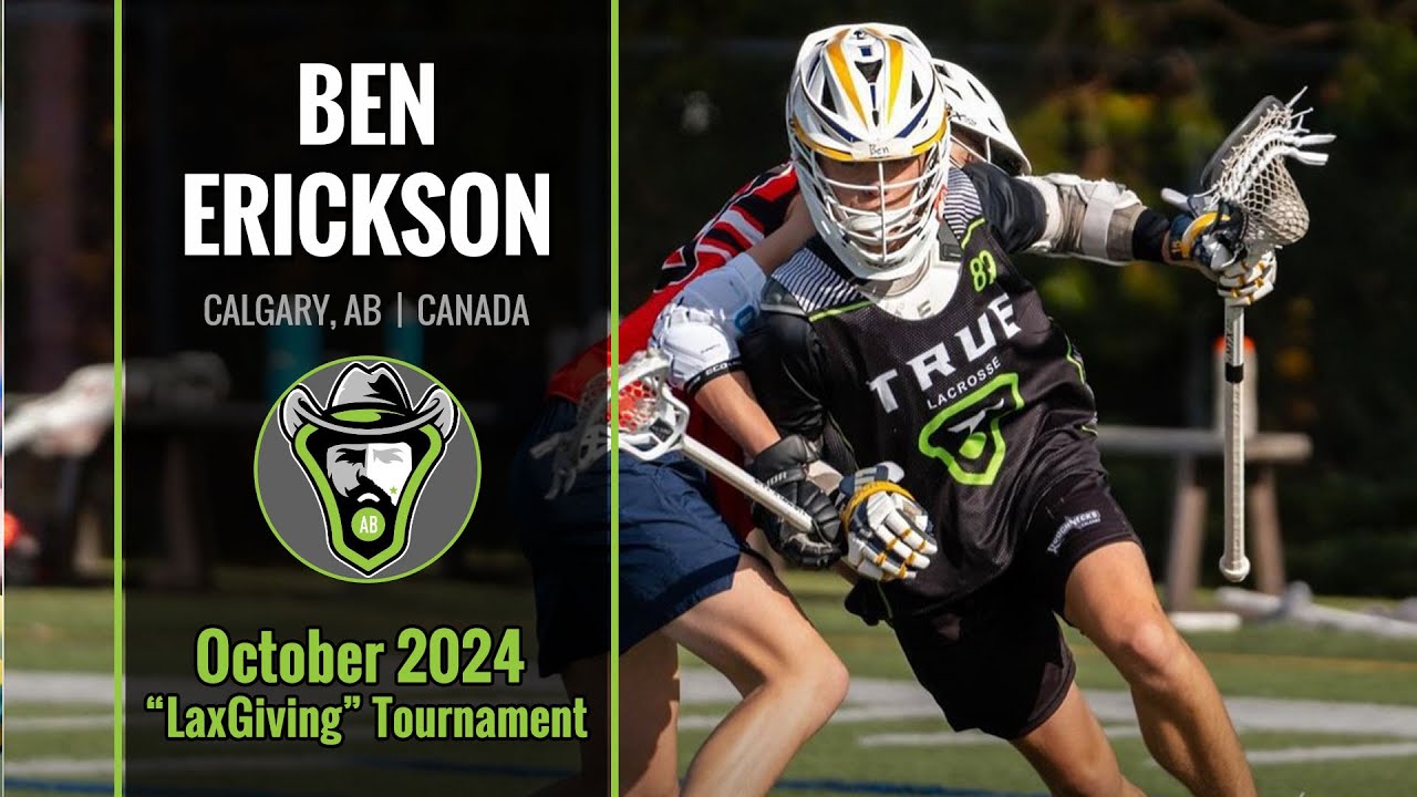 Ben Erickson - Oct 2024 LaxGiving Tournament - YouTube