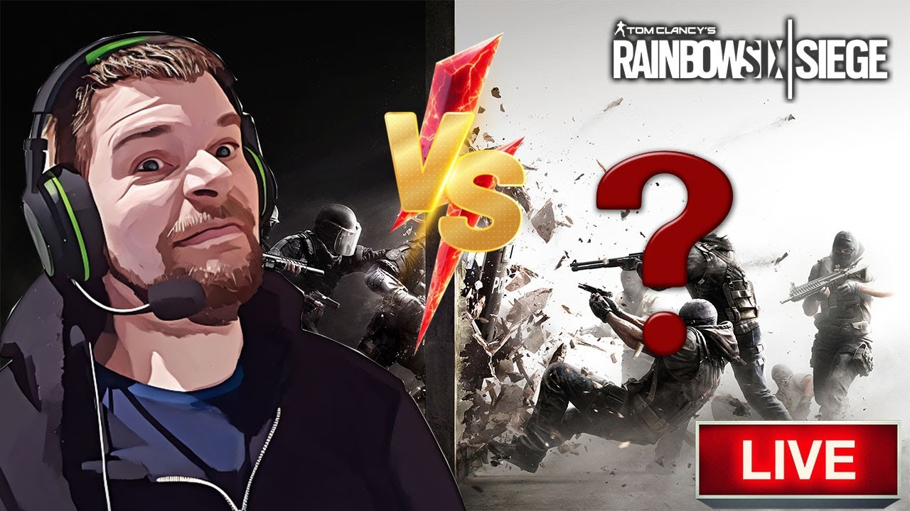 R6 LIVE 🔴 - 1 V 1 Me - Rainbow six siege - Siege - Join for fun - YouTube