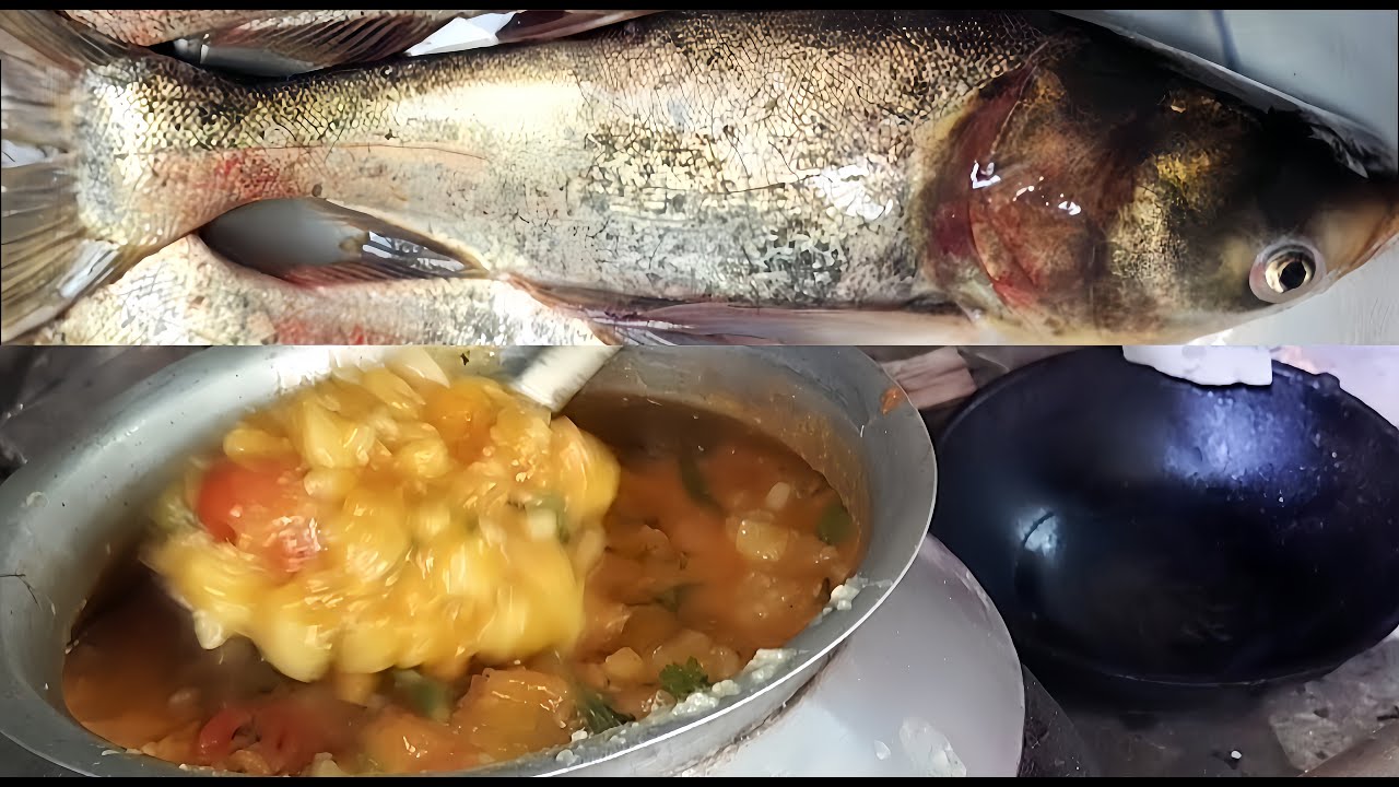 Delicious Curry with Silver Carp Fish & Potatoes - Aloo Ghati Recipe ...