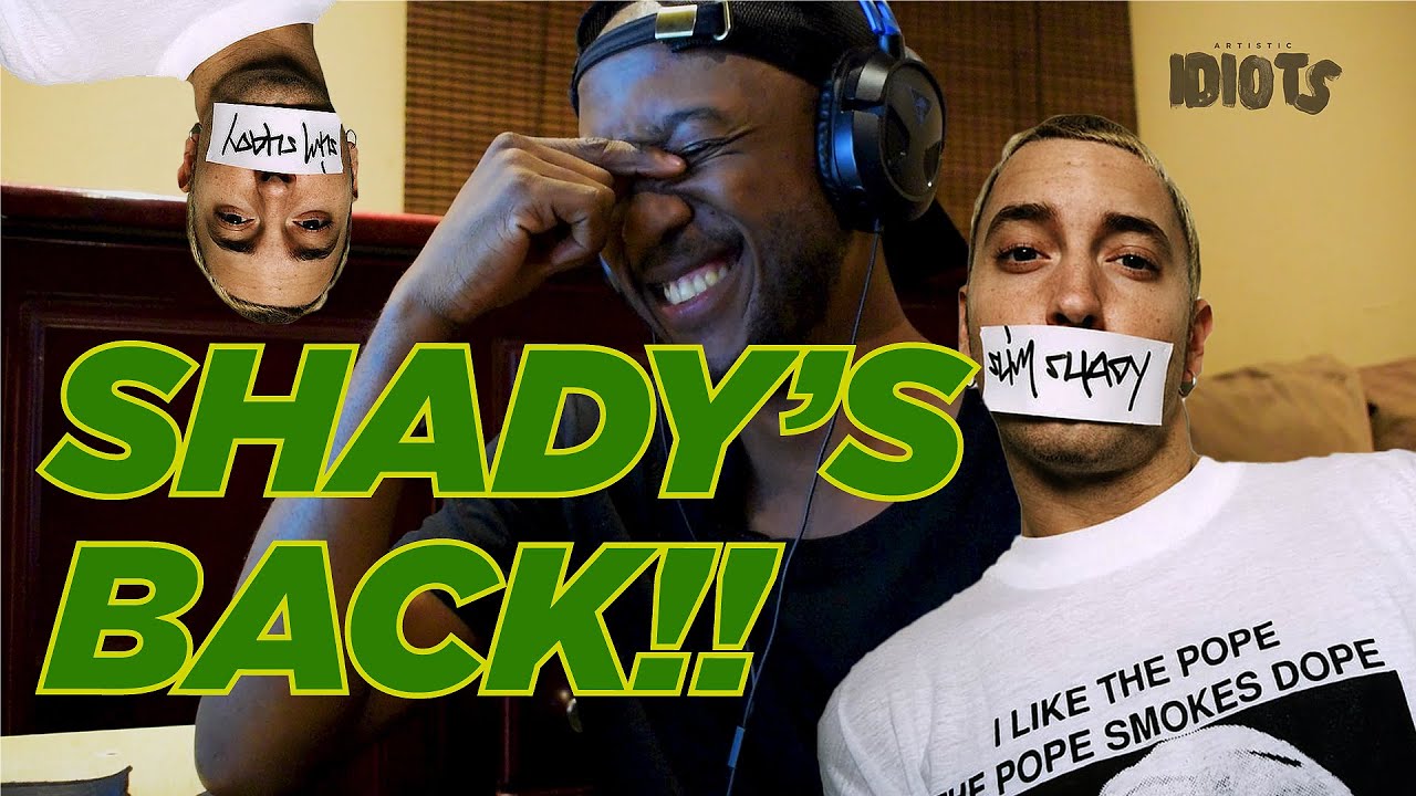 GUESS WHO'S BACK!! SHADY'S BACK!! | Eminem "Houdini" (FIRST REACTION ...