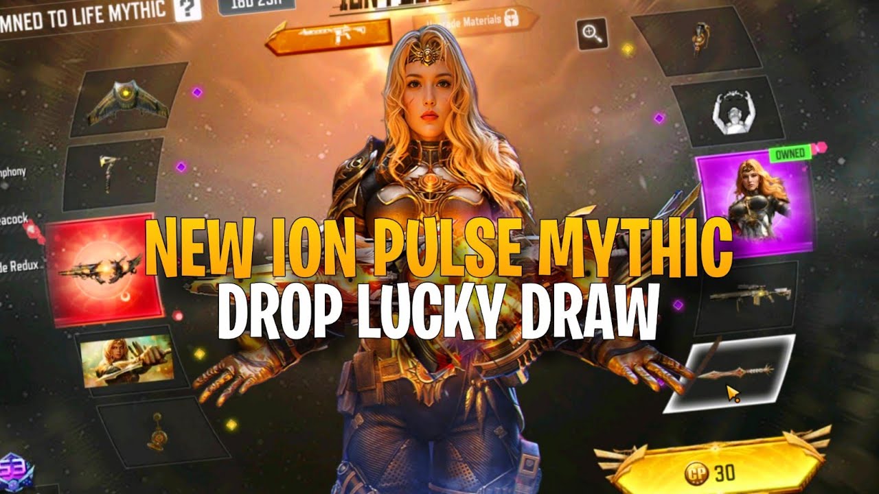 New ION Pulse Mythic Drop Draw With MYTHIC BP50 1 & Fiona St.George ...