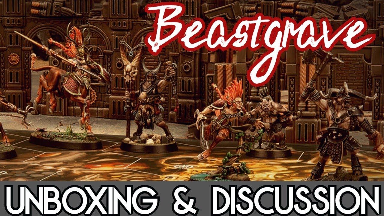 Beastgrave Revealed! Warhammer Underworlds Unboxing - YouTube