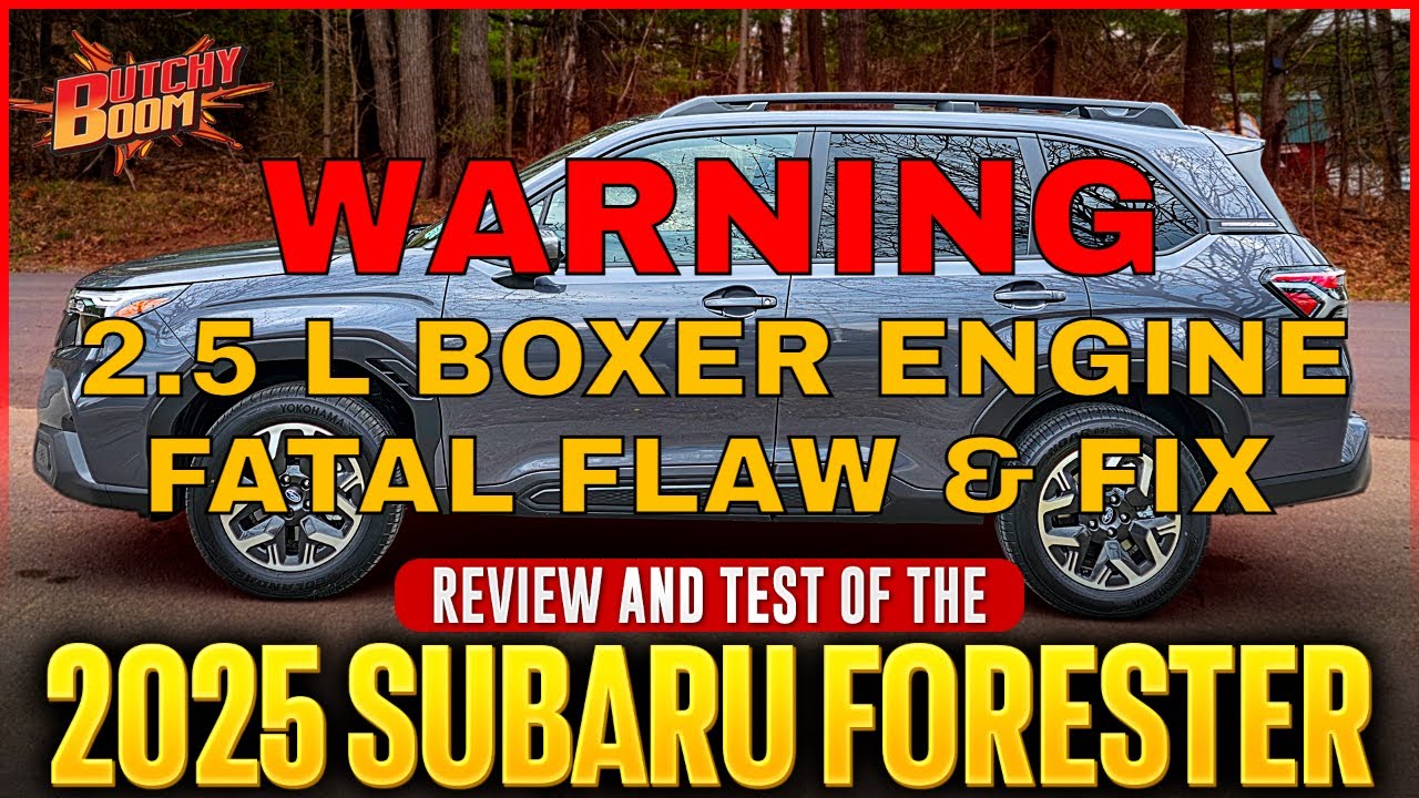 Hidden Secret of the 2025 Forester's 2 5L Boxer Engine - YouTube