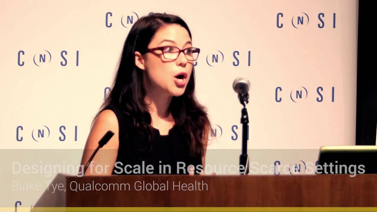 Blake Tye -- Desiging for Scale in Resource Scarce Settings - YouTube