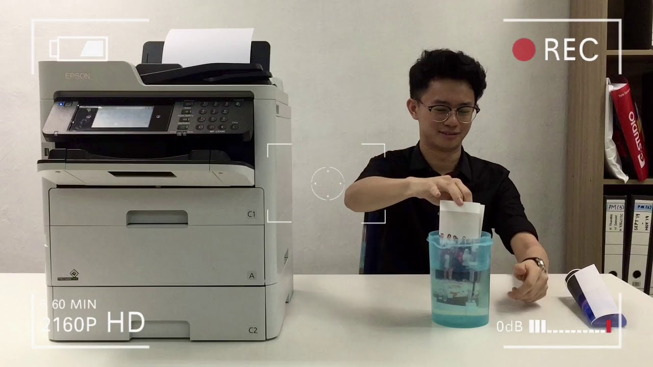 [Epson 579R] Use Epson Precision Core Office Printer! Smaller Space ...