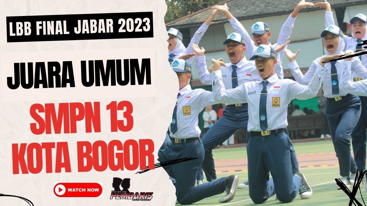 JUARA UTAMA 1 LPBB FINAL JAWA BARAT 2023 - SMPN 13 KOTA BOGOR - YouTube