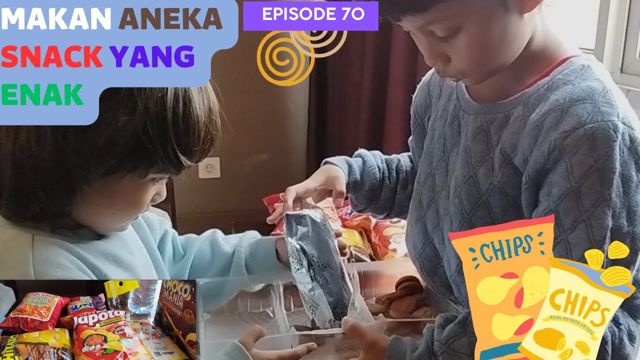 MAKAN ANEKA SNACK YANG ENAK - YouTube