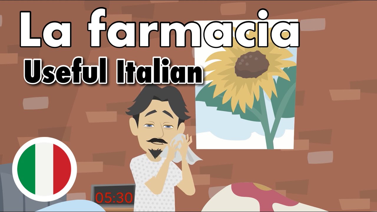 Learn Useful Italian: La farmacia - The Pharmacy - YouTube
