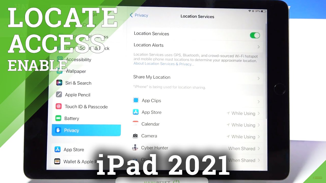 How to Activate Location on iPad 2021 – Allow Location Services - YouTube
