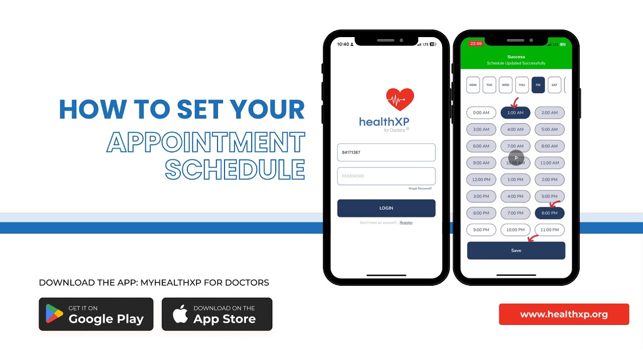 Video Tutorial | How to set your appointment schedule as a doctor on ...