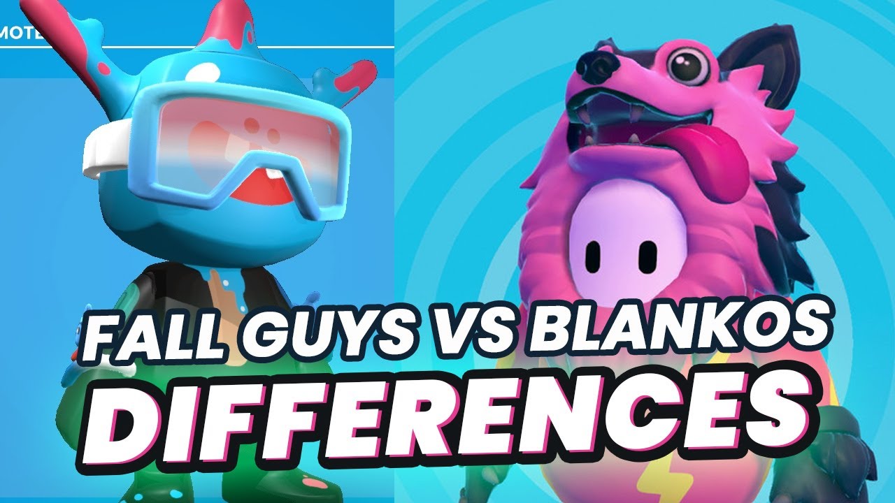 Fall Guys vs Blankos Block Party: Differences in a Nutshell - YouTube
