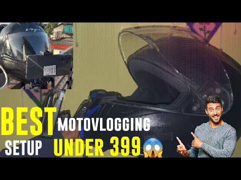 Best motovlogging setup under 399😱//most affordable mobile setup - YouTube