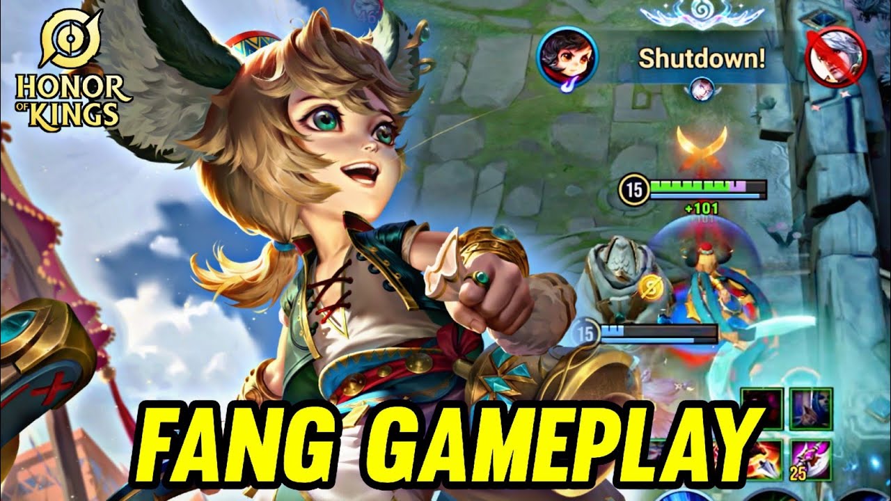 HOK : FANG GAMEPLAY | IN JUNGLE - HONOR OF KINGS - YouTube