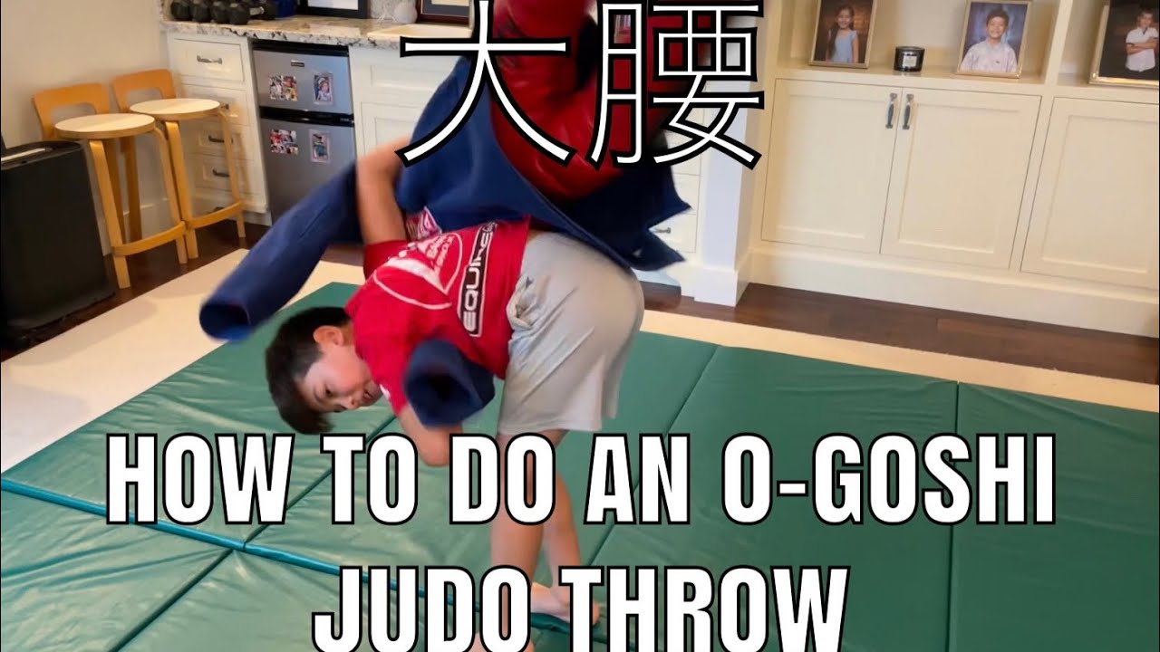 How to do an O-Goshi Judo Throw!! 大腰 - YouTube