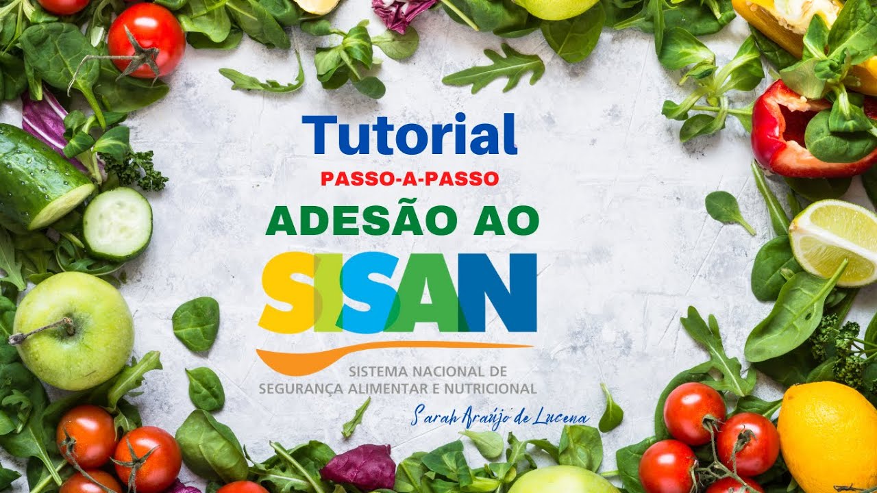 Tutorial para Adesão ao SISAN - Modelo de Lei - YouTube